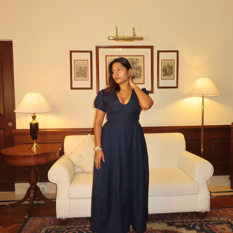 LEENA PLEAT DRESS – House of Rey